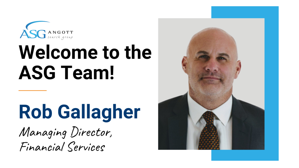 Introduction of Rob Gallagher - Angott Search Group